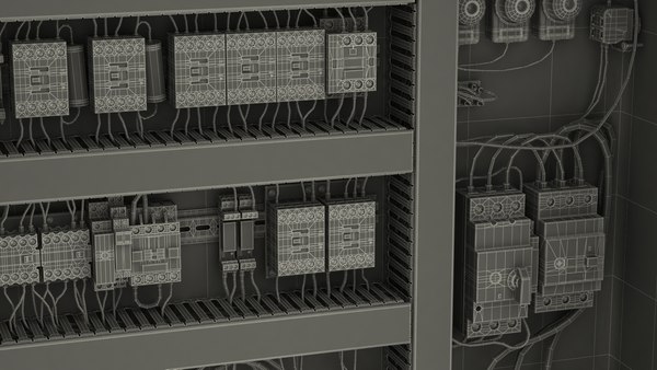 modelo 3d Panel electrico - TurboSquid 1980689