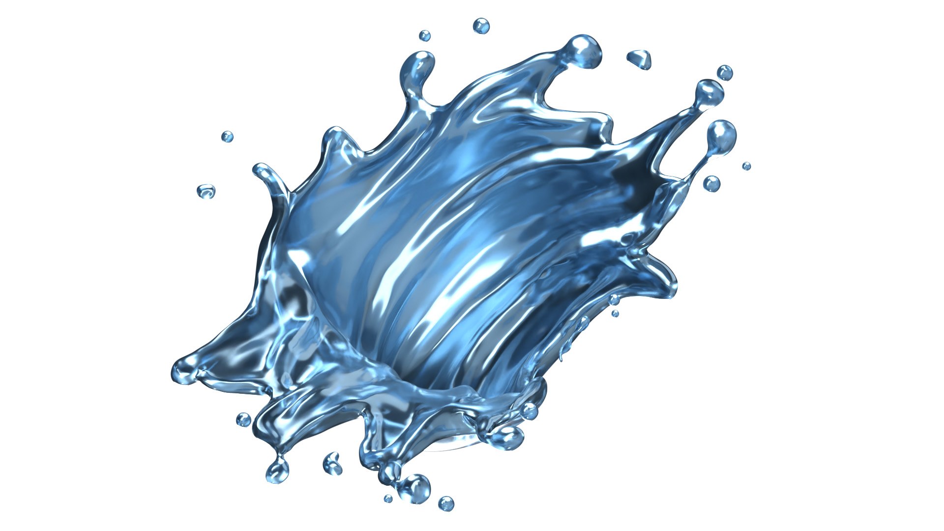 Splash Water 20 model - TurboSquid 2177425