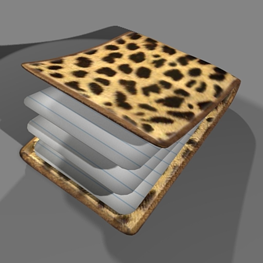 3d Note Pad Model