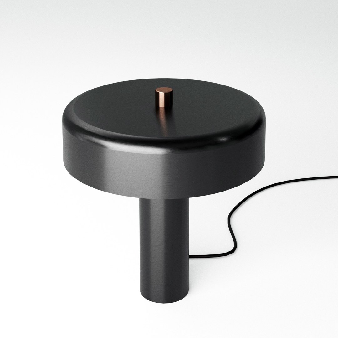 Punk table lamp 3D model - TurboSquid 1290877