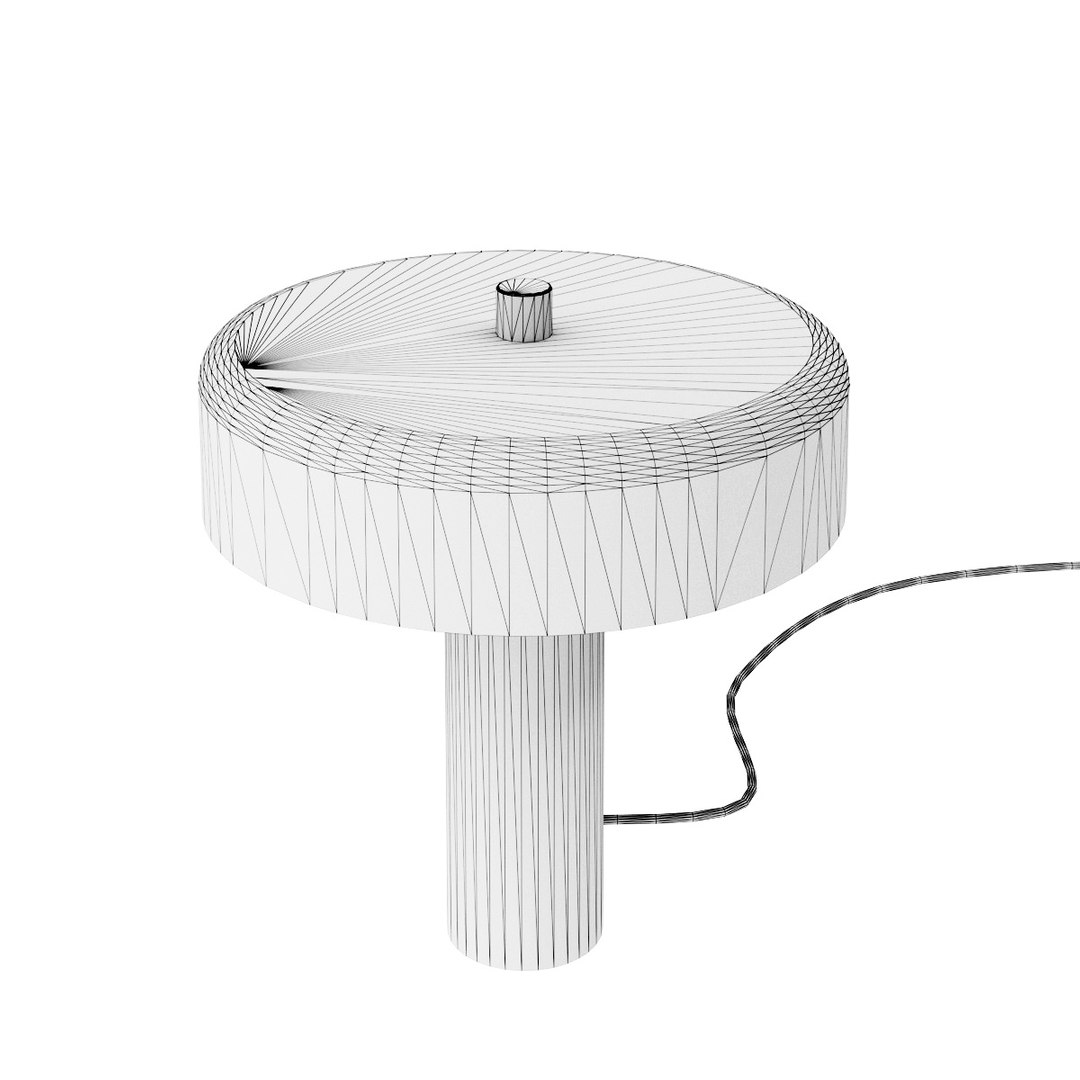 Punk table lamp 3D model - TurboSquid 1290877