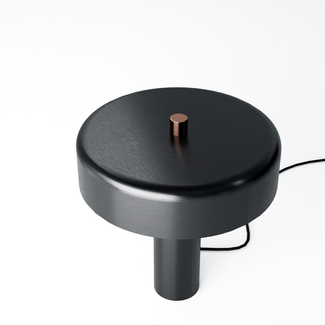 Punk table lamp 3D model - TurboSquid 1290877