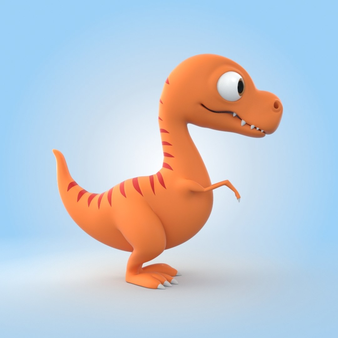 3D Model Baby T-rex - TurboSquid 1995700
