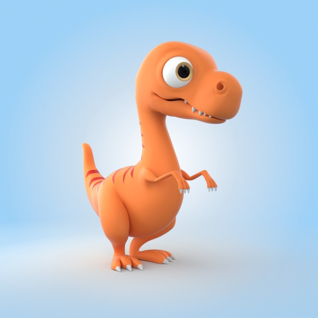3D Model Baby T-rex - TurboSquid 1995700