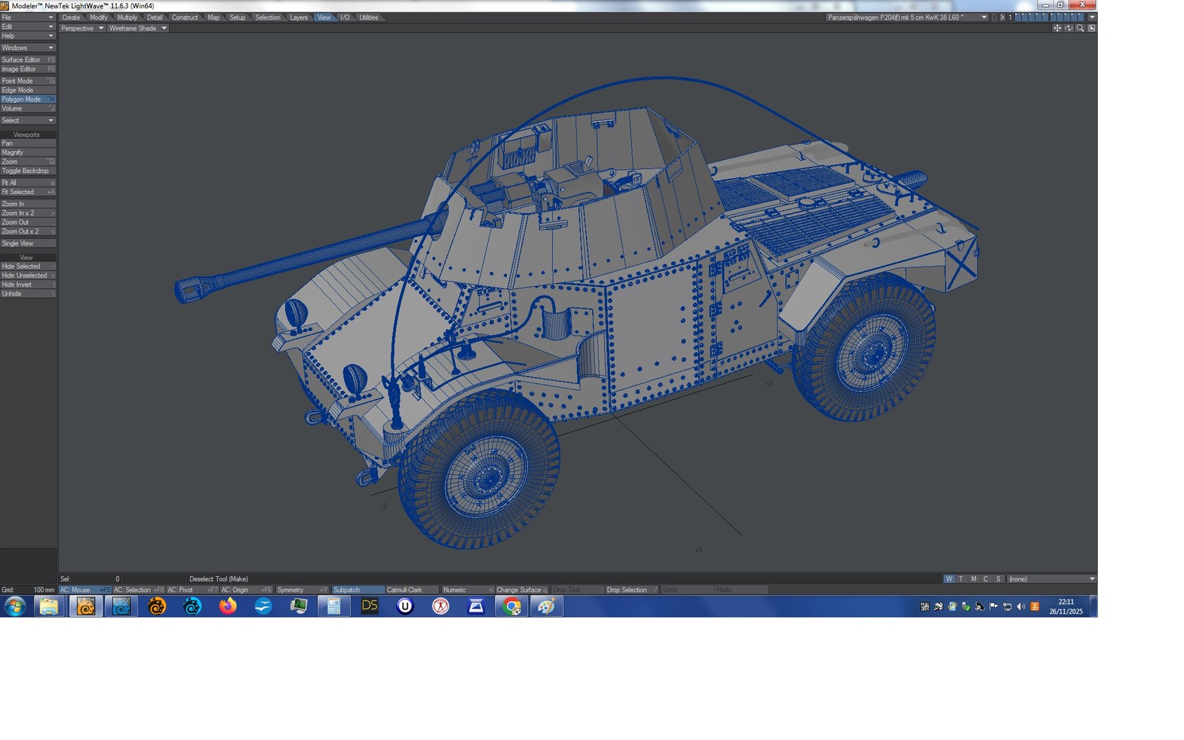 Panzerspahwagen P204f Mit 5 Cm KwK 38 L60 Model - TurboSquid 2495220