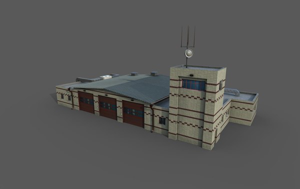 3D Fire-Station Models | TurboSquid