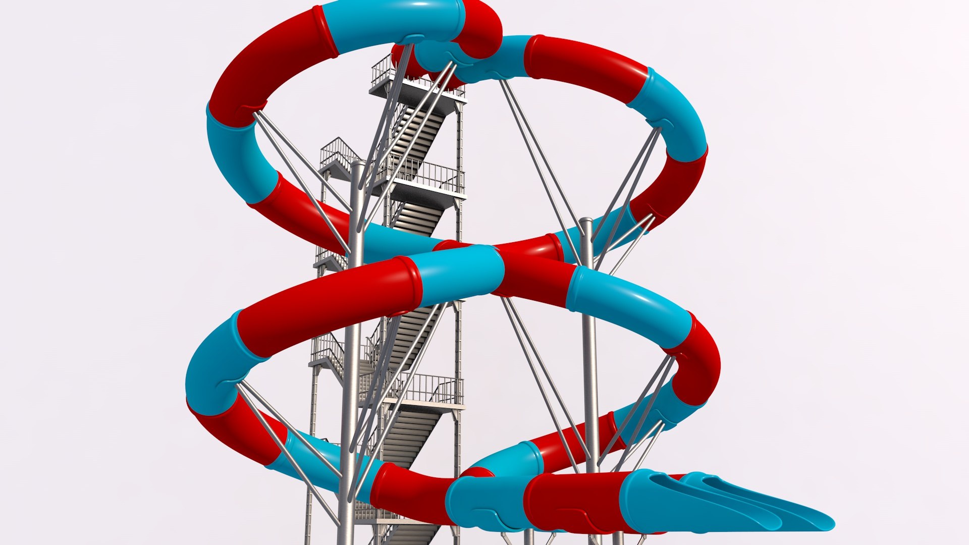 3D Water Slide Collection Model - TurboSquid 1772972