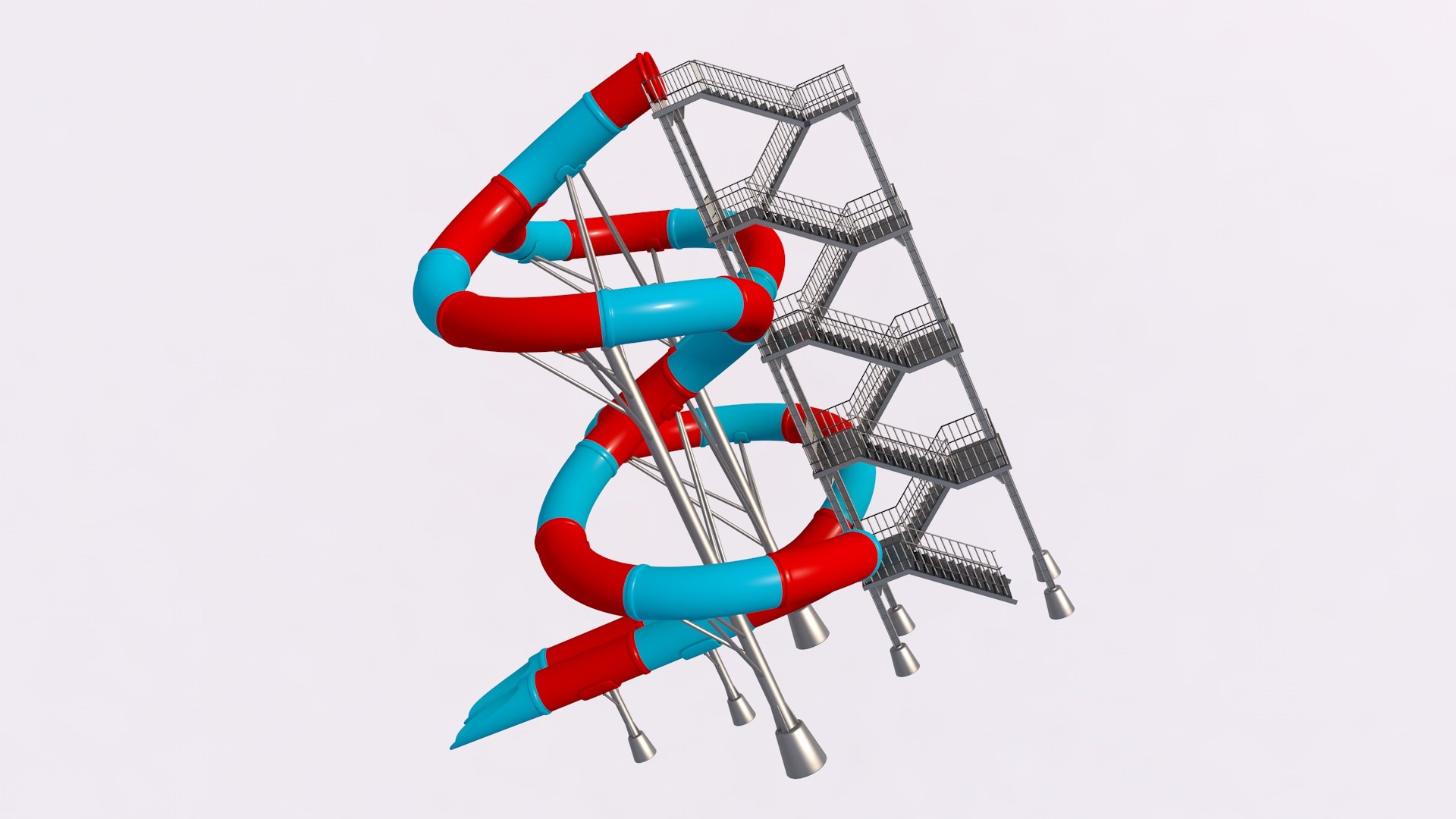 3D Water Slide Collection Model - TurboSquid 1772972