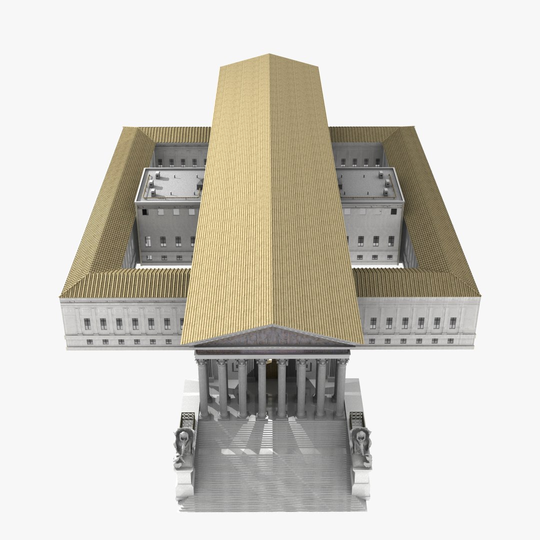3d Model Supreme Court United States