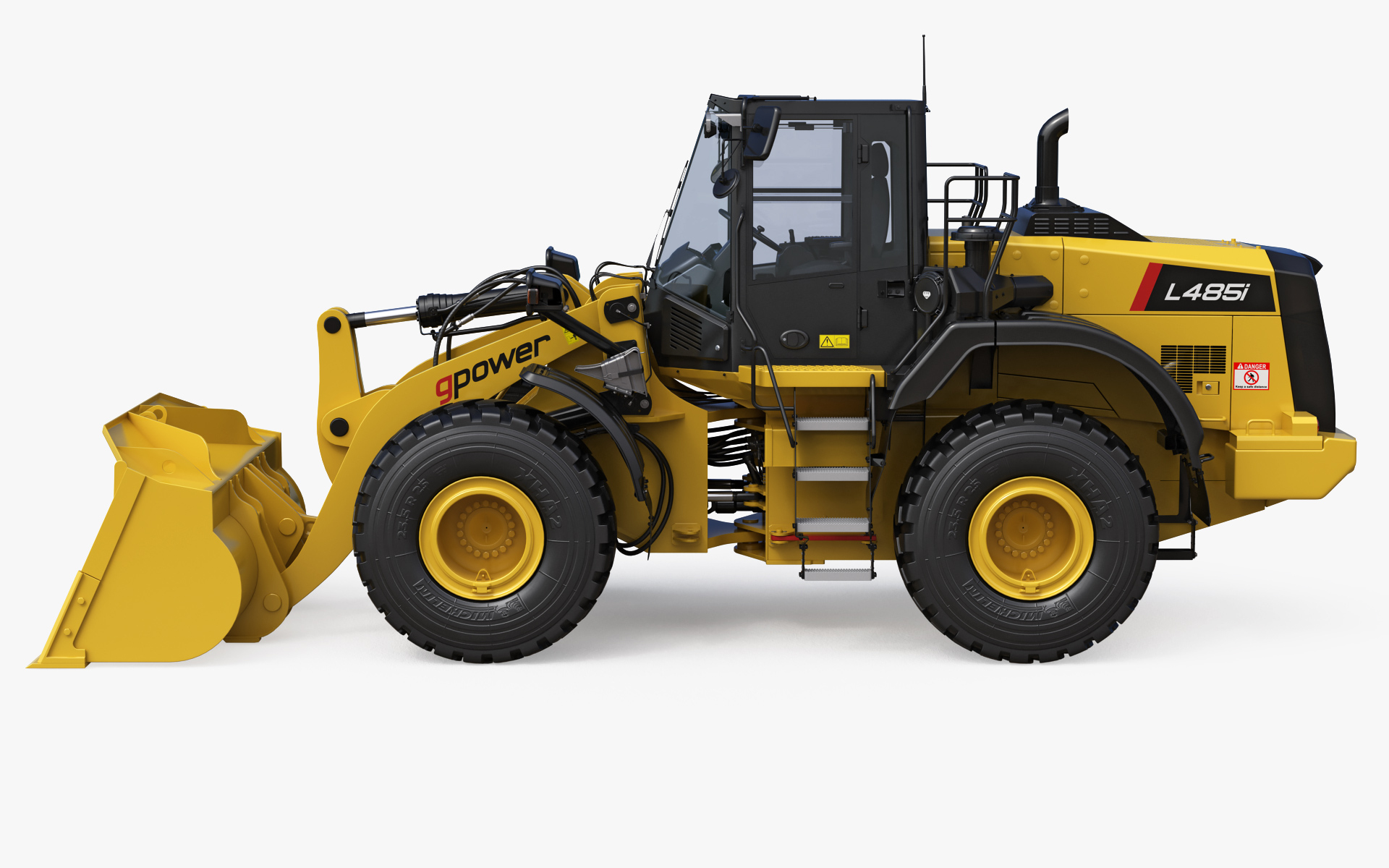 modelo 3d Wheel Loader Generic v3 - TurboSquid 2032403