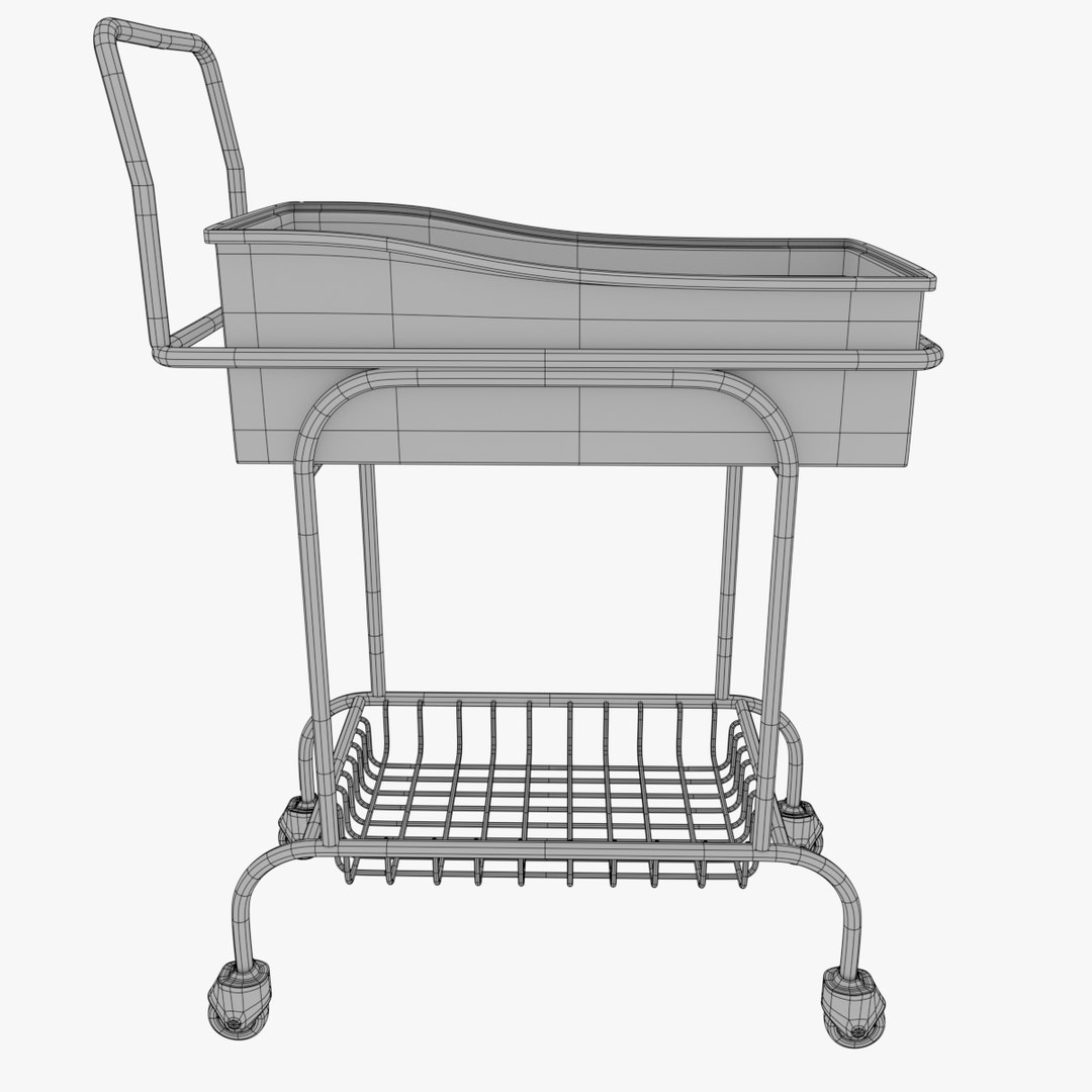Crib 3d Model