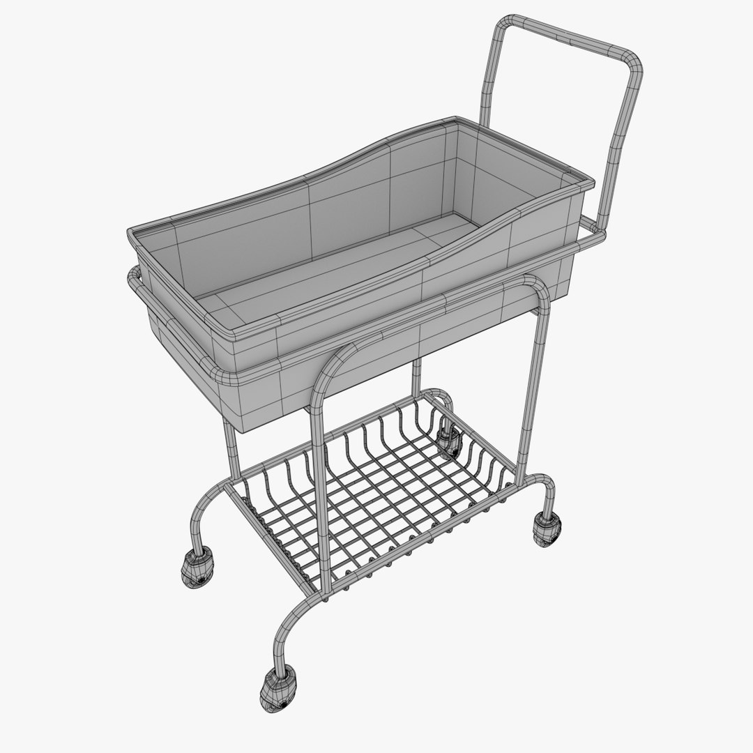Crib 3d Model