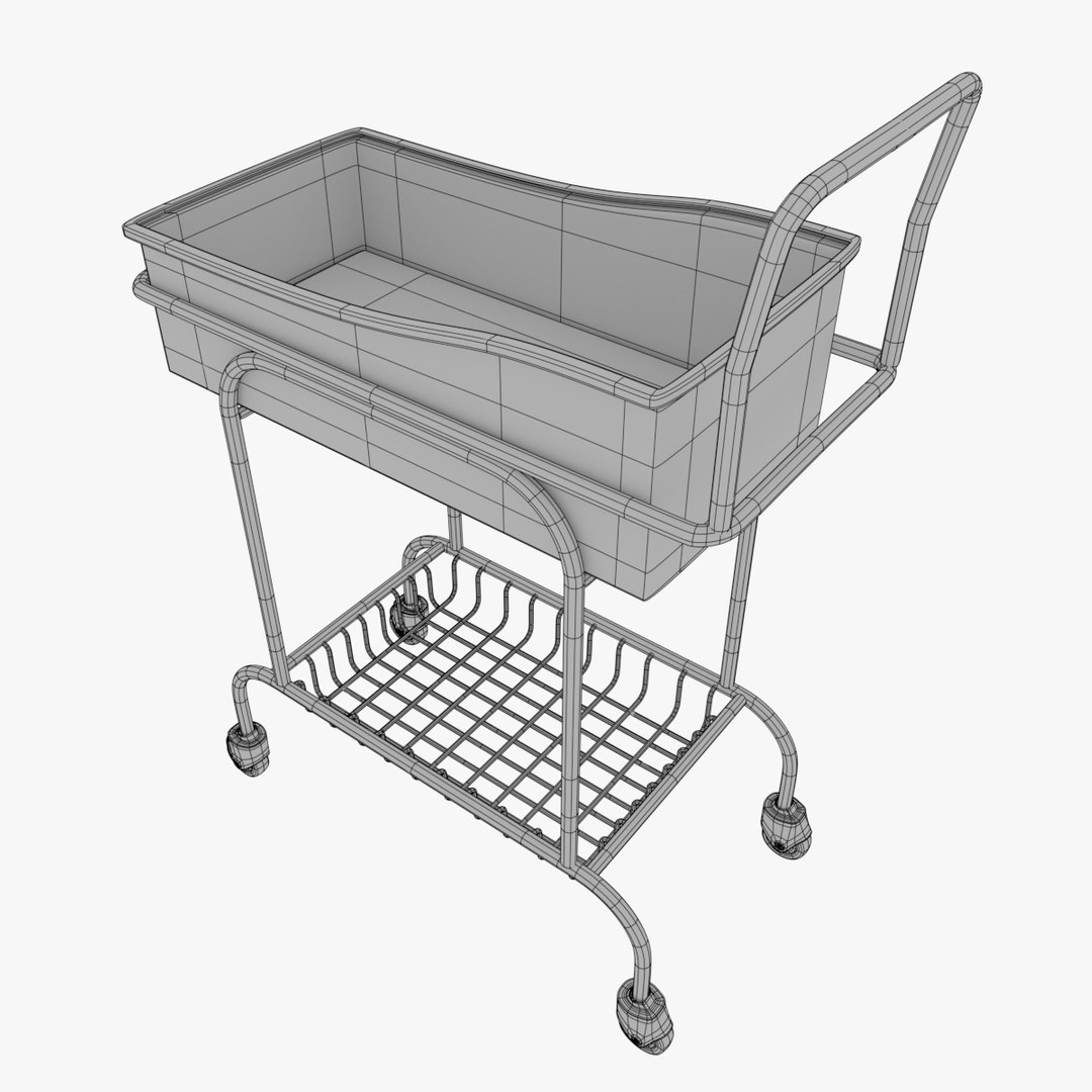 Crib 3d Model