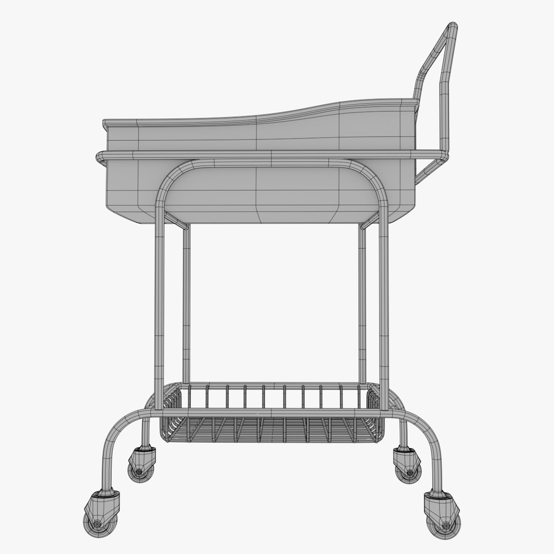 Crib 3d Model