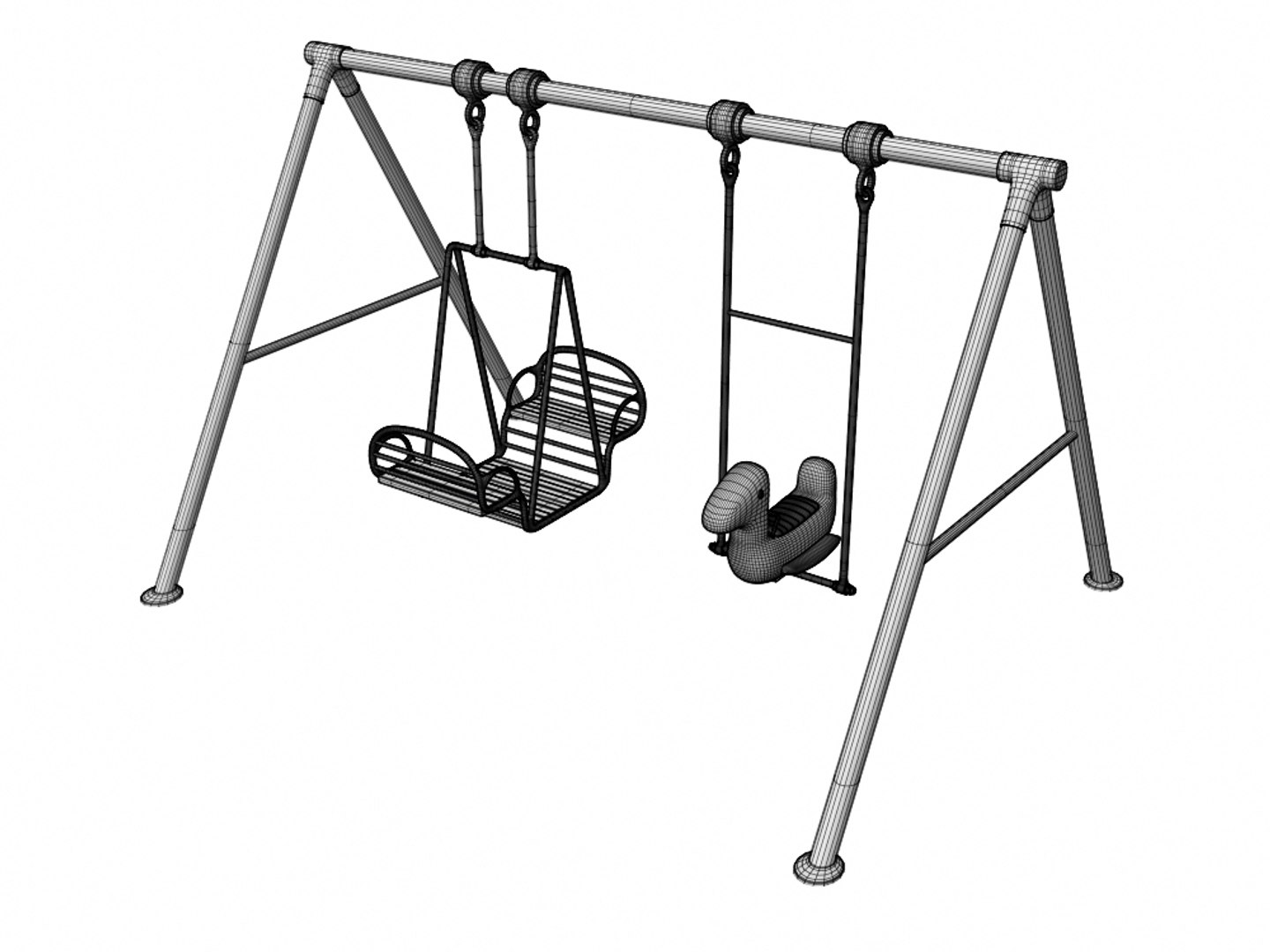 Swing 3d Obj