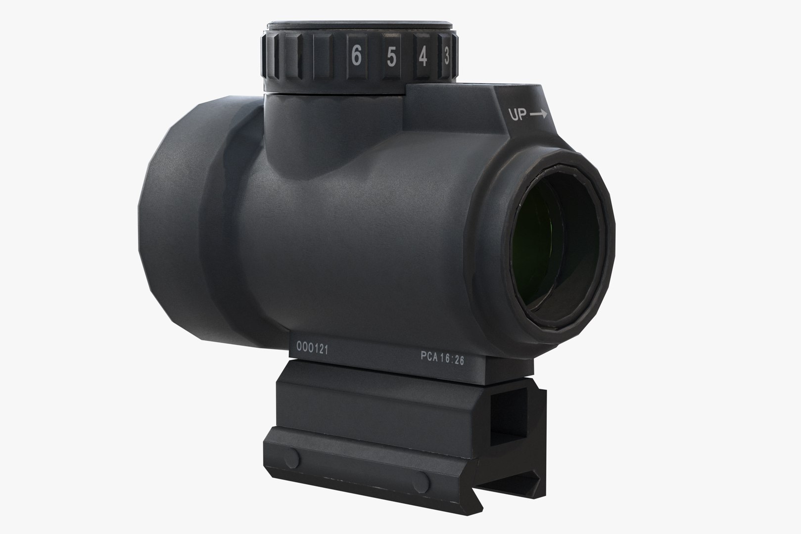 Mro Red Dot Sight 3D Model - TurboSquid 1289987