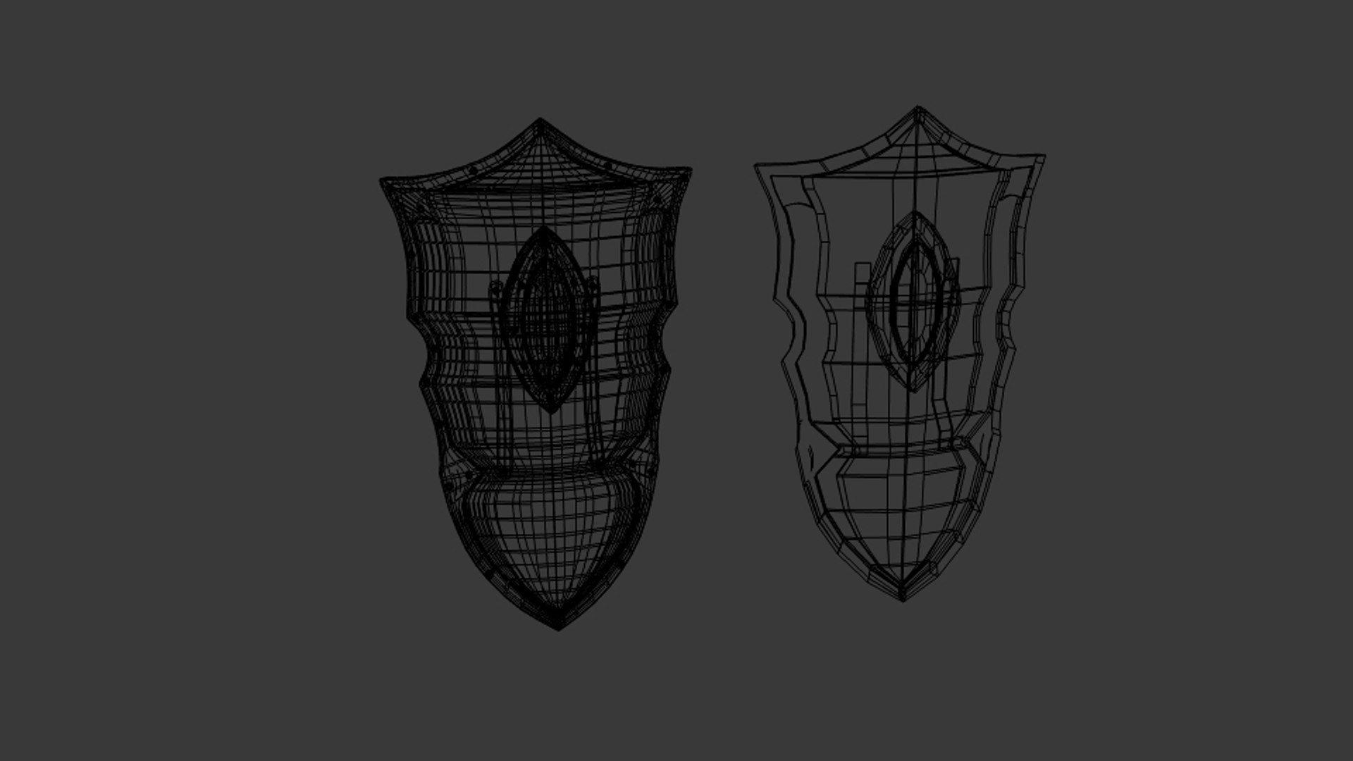 3D Larp Eye Doom Shield - TurboSquid 1267837
