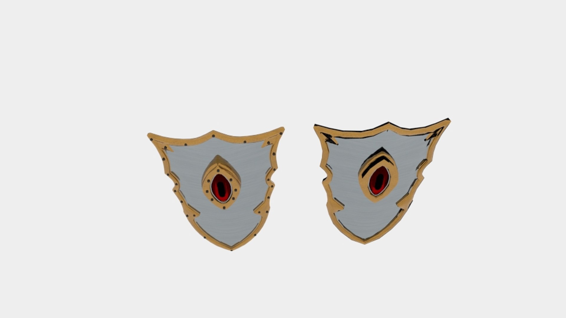 3D Larp Eye Doom Shield - TurboSquid 1267837