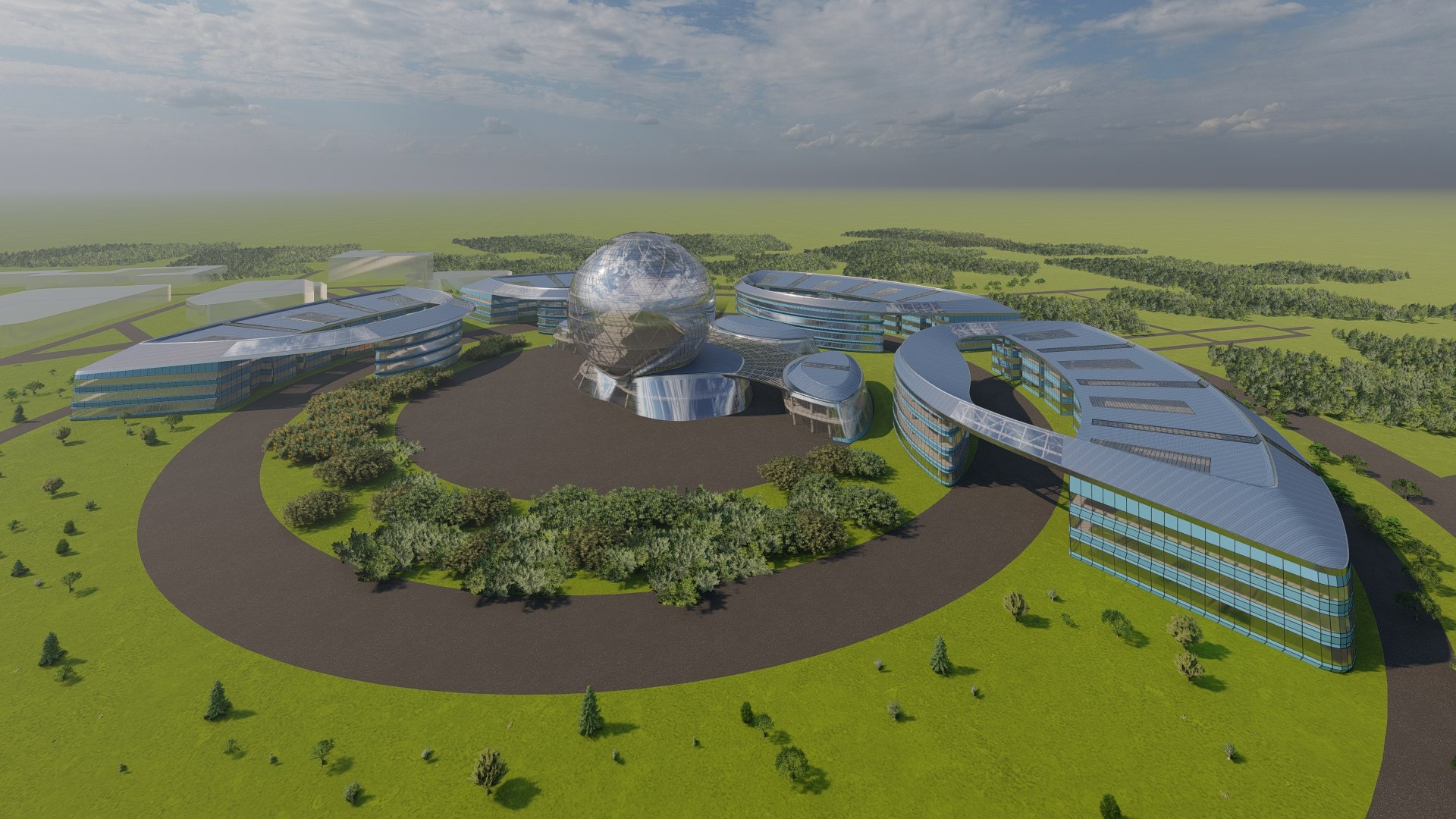 3D Expo 2017 Astana - TurboSquid 1690475