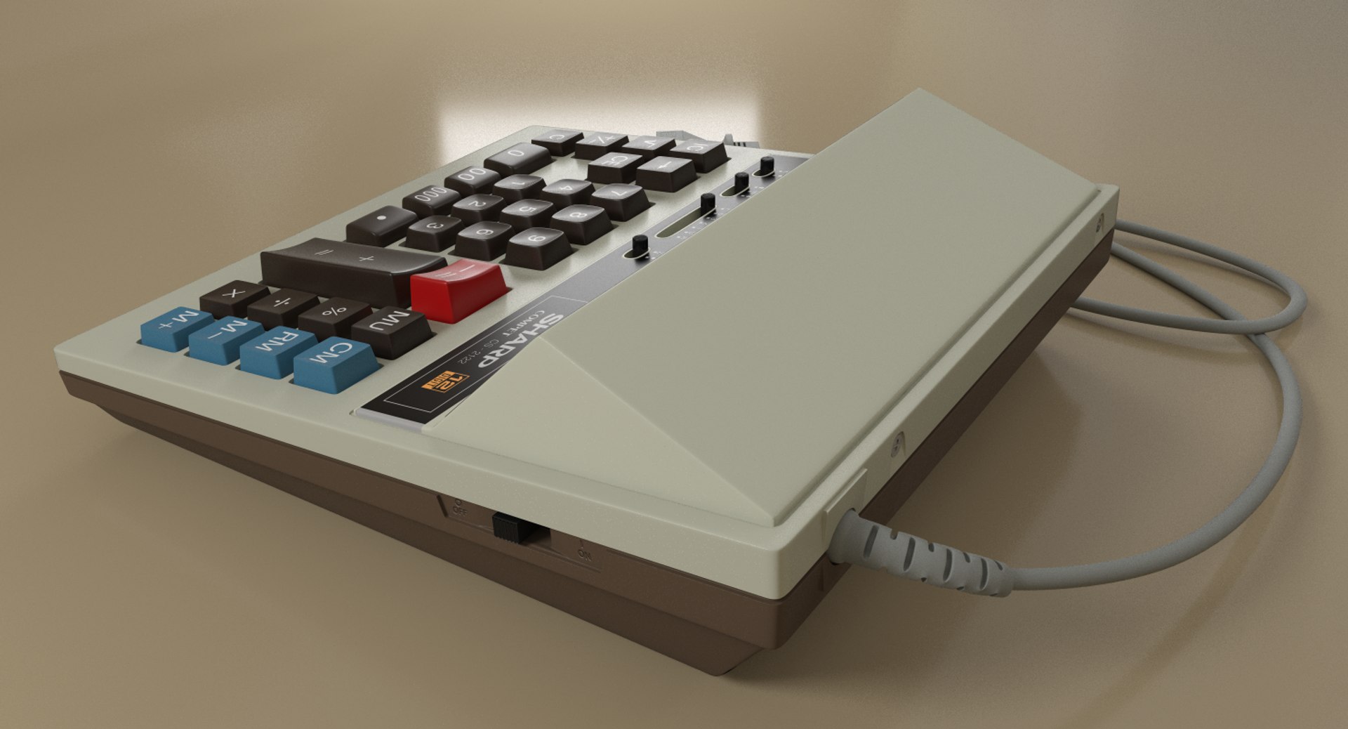 Sharp Compet 3D Model - TurboSquid 1393089