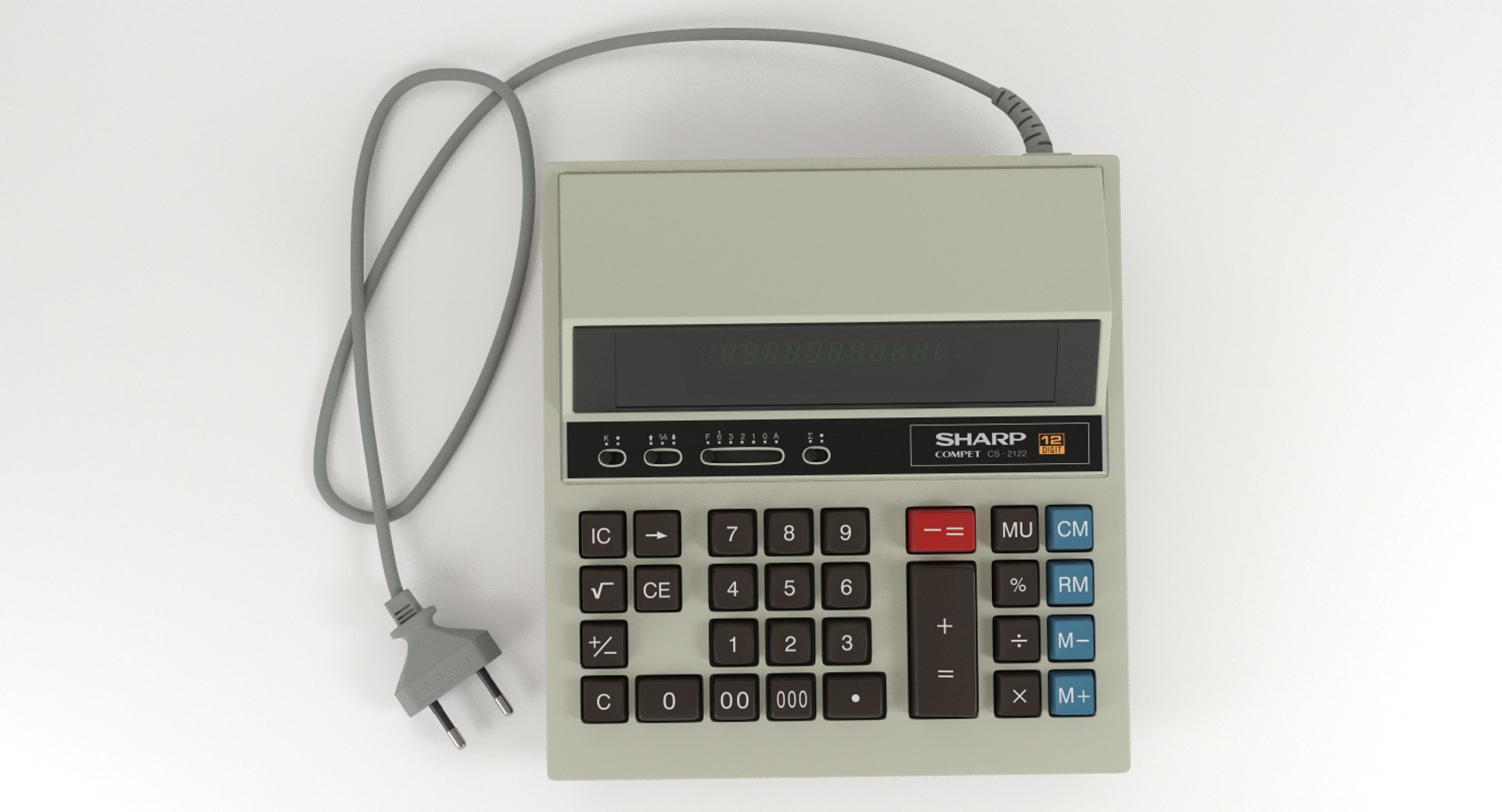 Sharp Compet 3D Model - TurboSquid 1393089