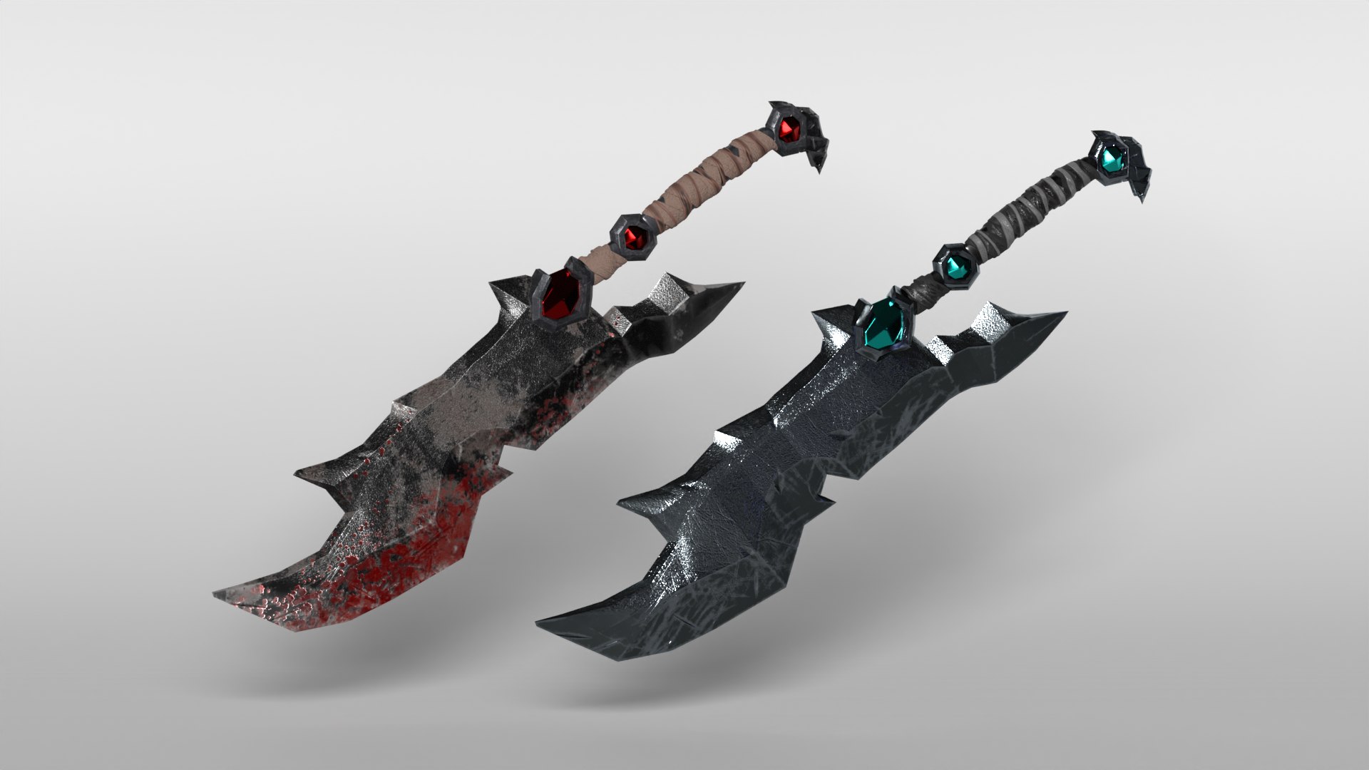 3D 3D Tribal Blade - TurboSquid 2054211