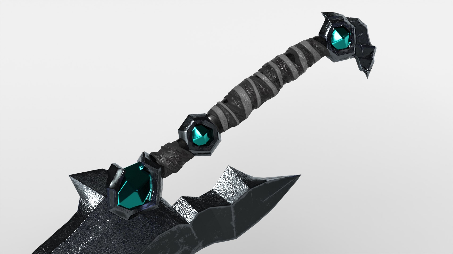 3D 3D Tribal Blade - TurboSquid 2054211