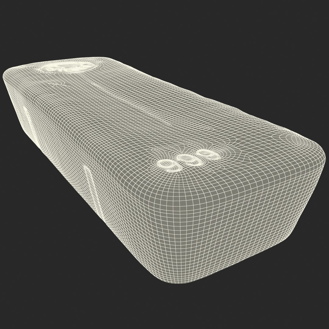 3d Silver Bar