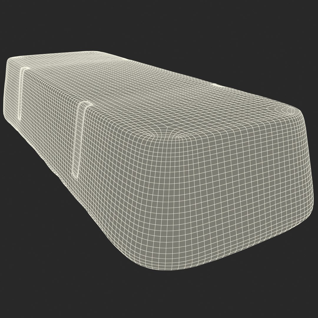 3d Silver Bar