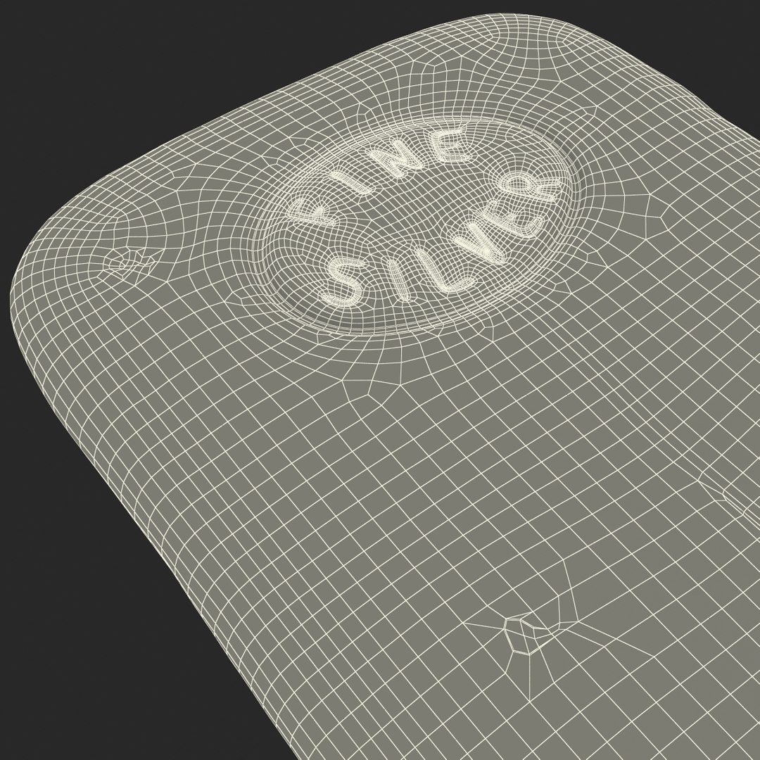 3d Silver Bar