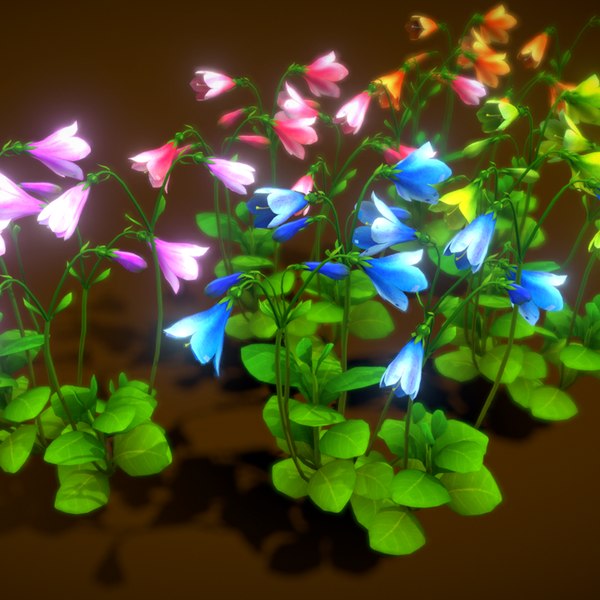 modelo 3d Flor Linnea Borealis - TurboSquid 2132221