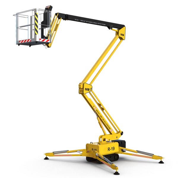 3d telescopic boom lift generic