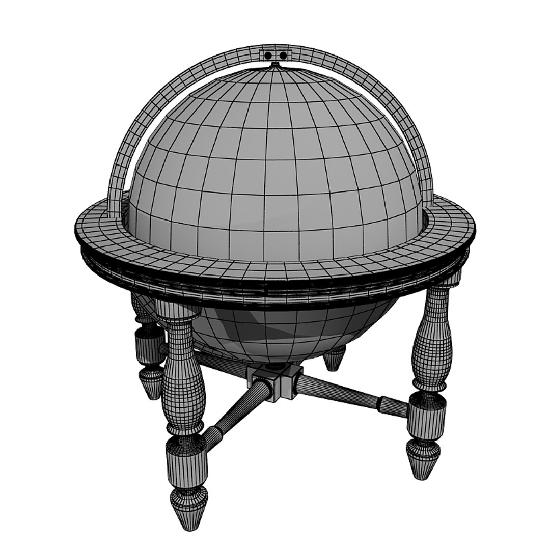 3d Model Globe