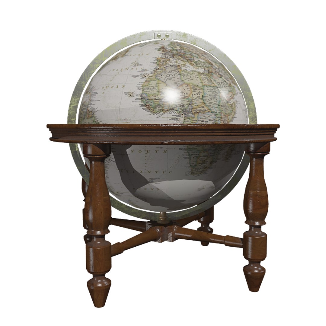 3d Model Globe