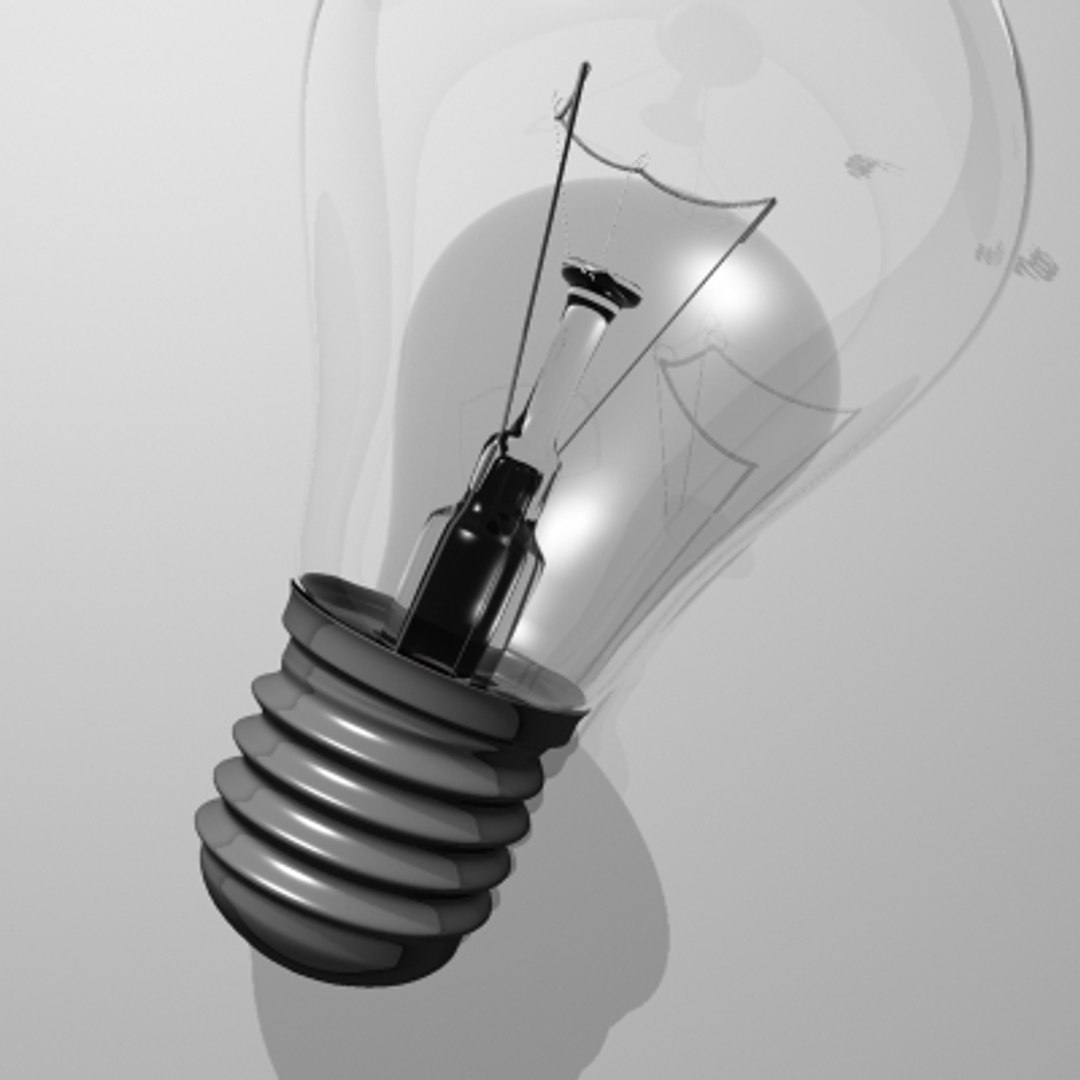 3d Light Bulb Model
