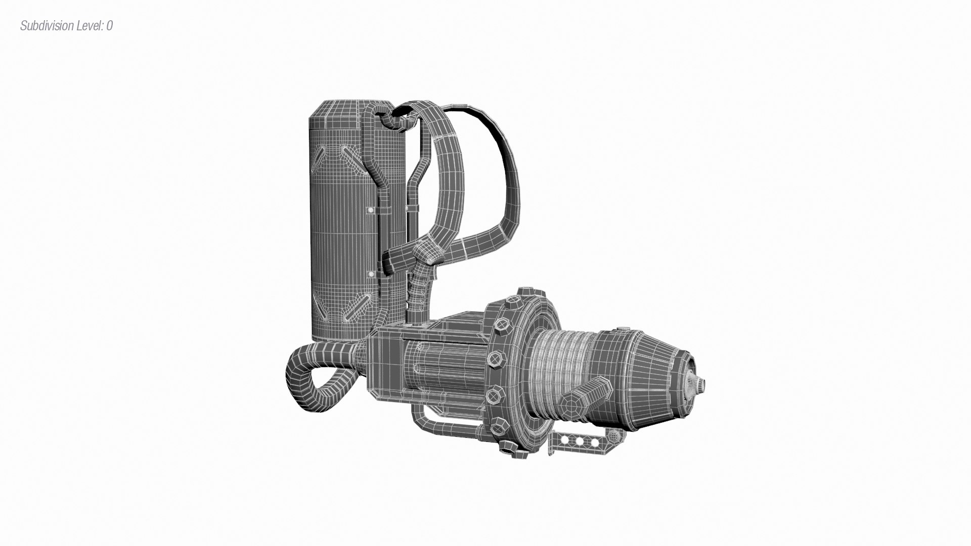 3D Fantasy Launcher Model - TurboSquid 1568125