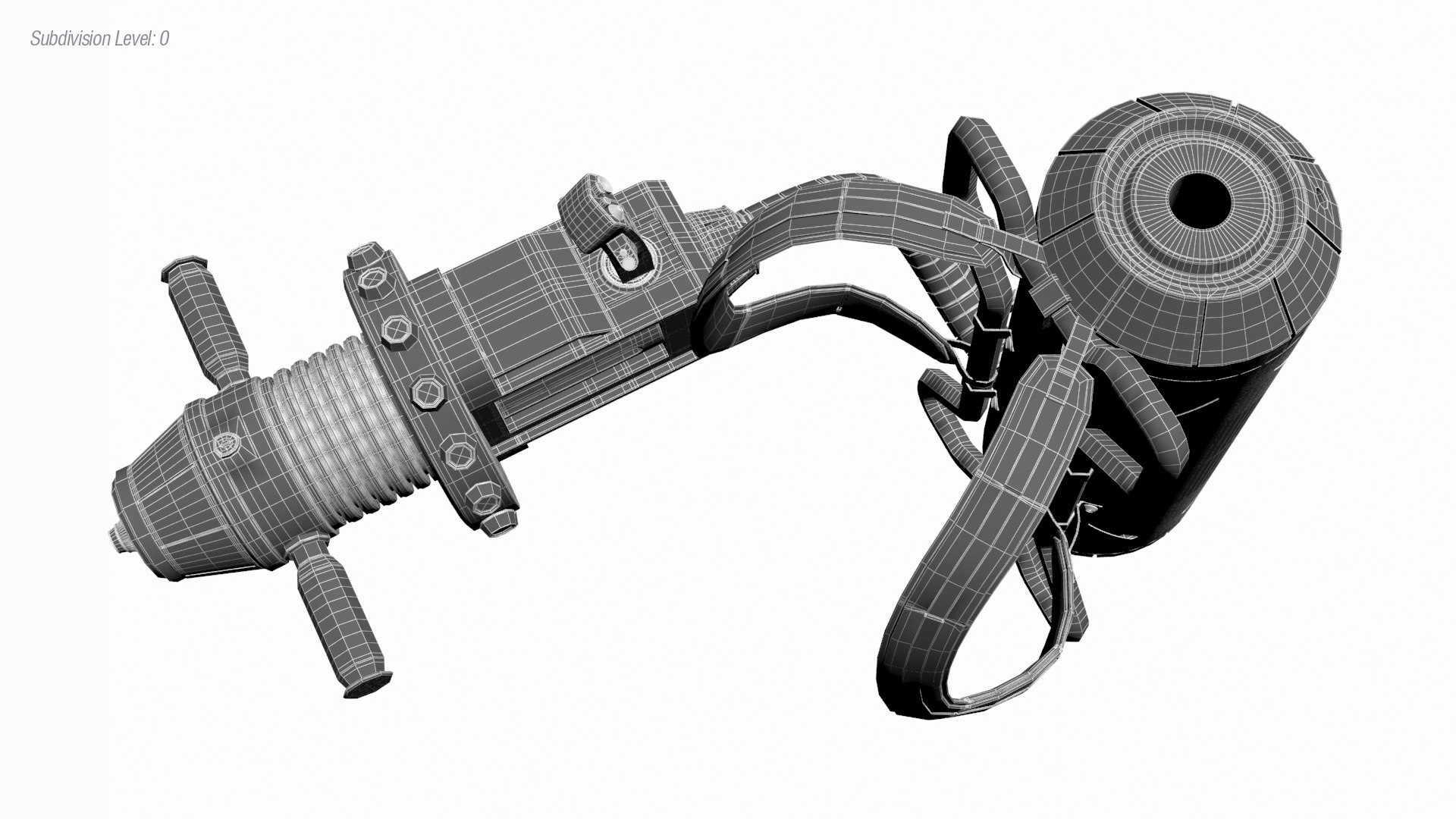 3D Fantasy Launcher Model - TurboSquid 1568125