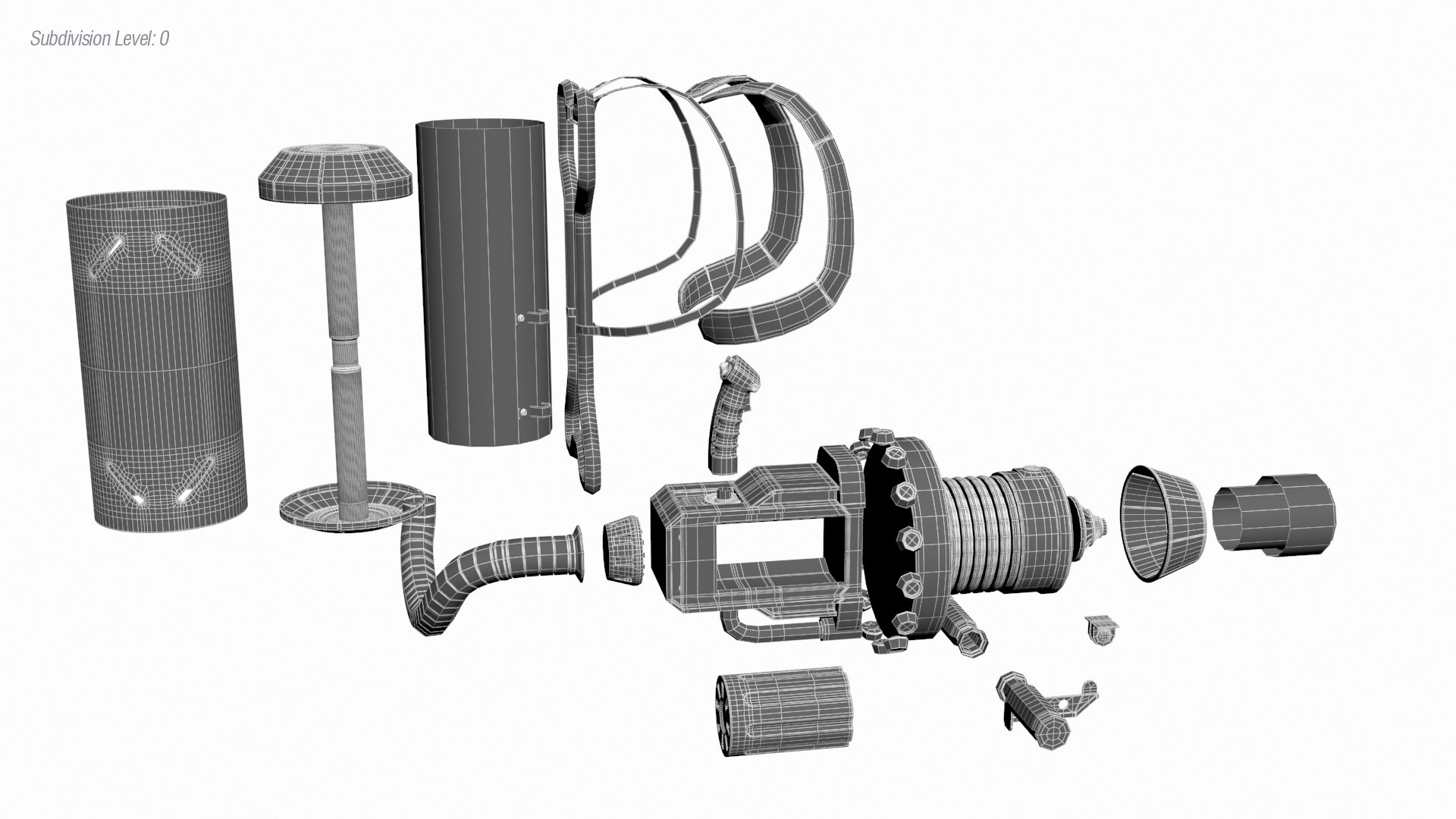 3D Fantasy Launcher Model - TurboSquid 1568125