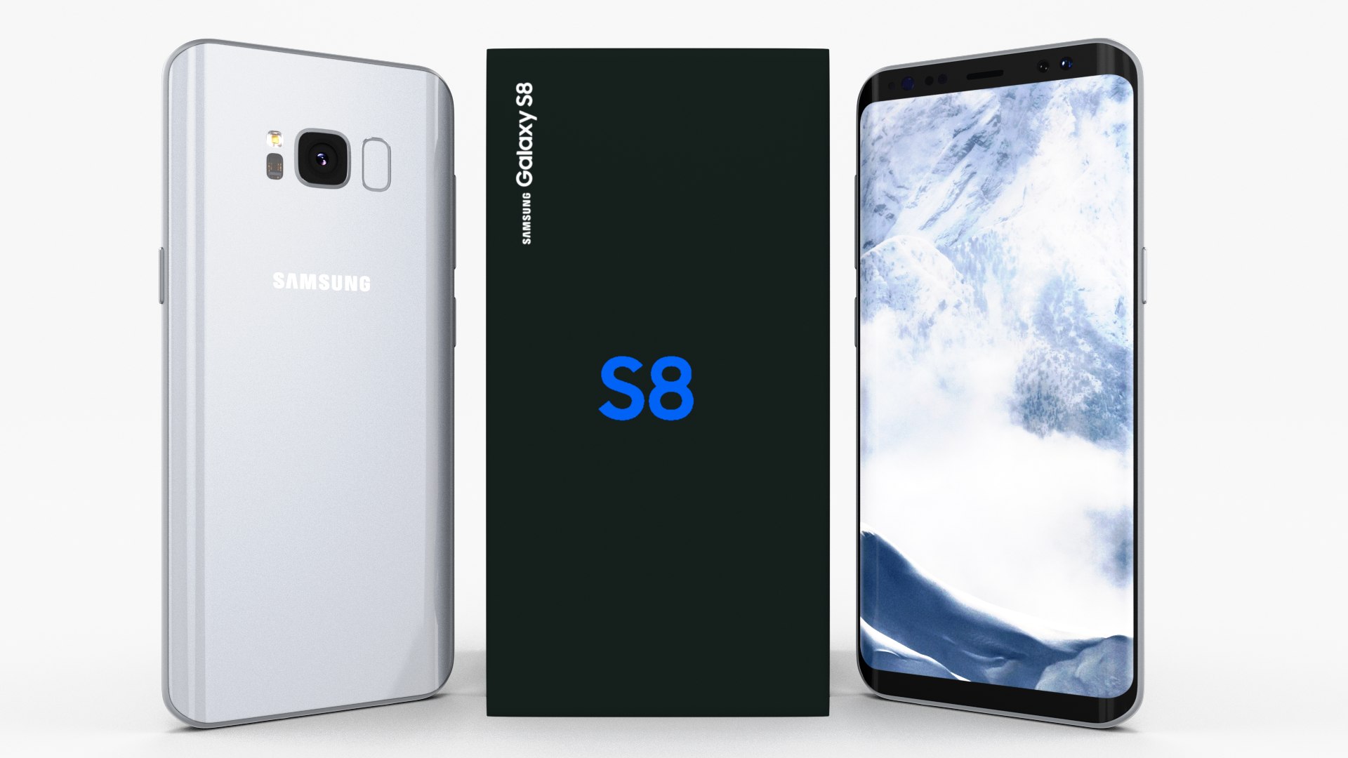 Samsung Galaxy S8 Model - TurboSquid 1154001