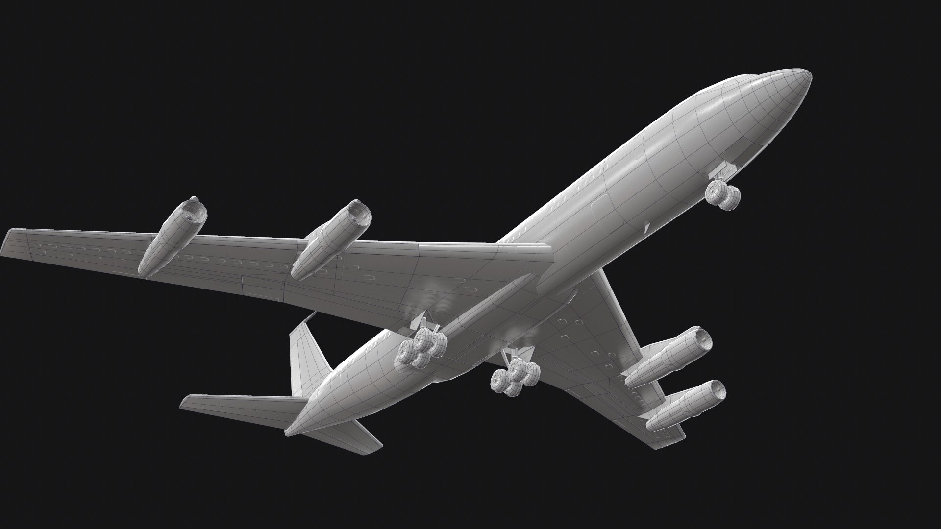 3d Aircraft Vc-137c Boeing 707