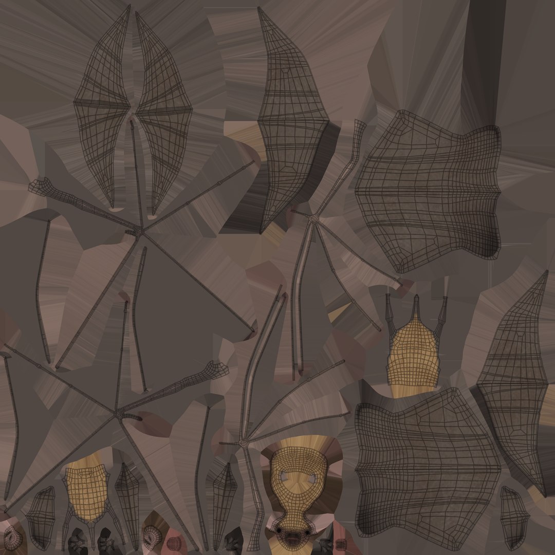 Bat - Common Noctule Animated 3D Model - TurboSquid 2350152