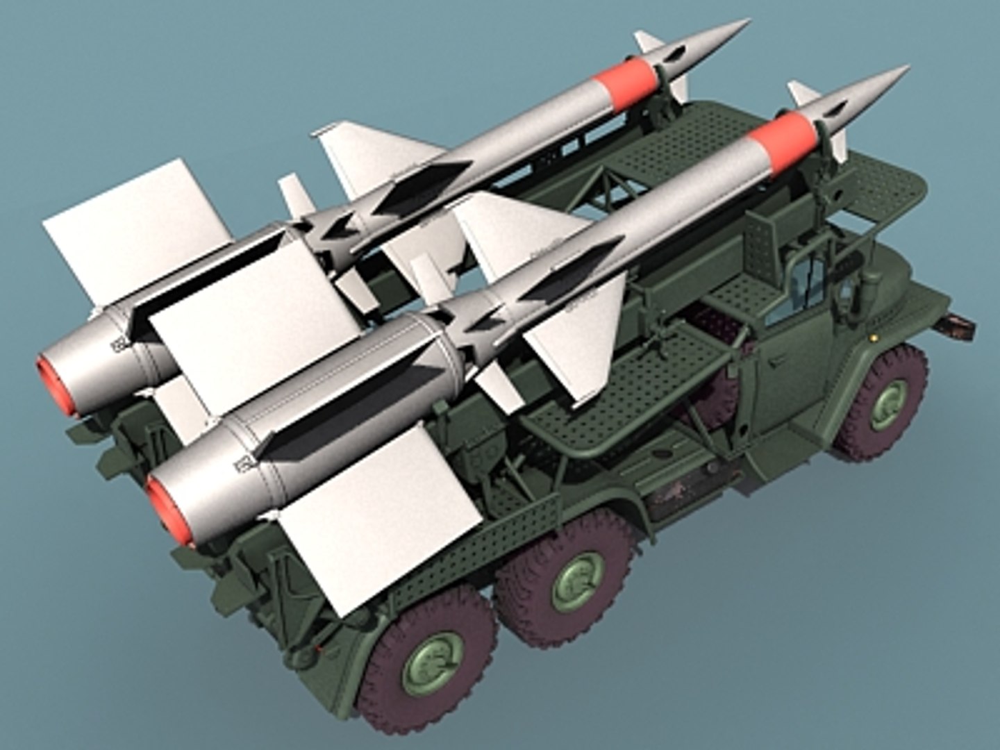 Ural Sa-3 Loader 3d Model