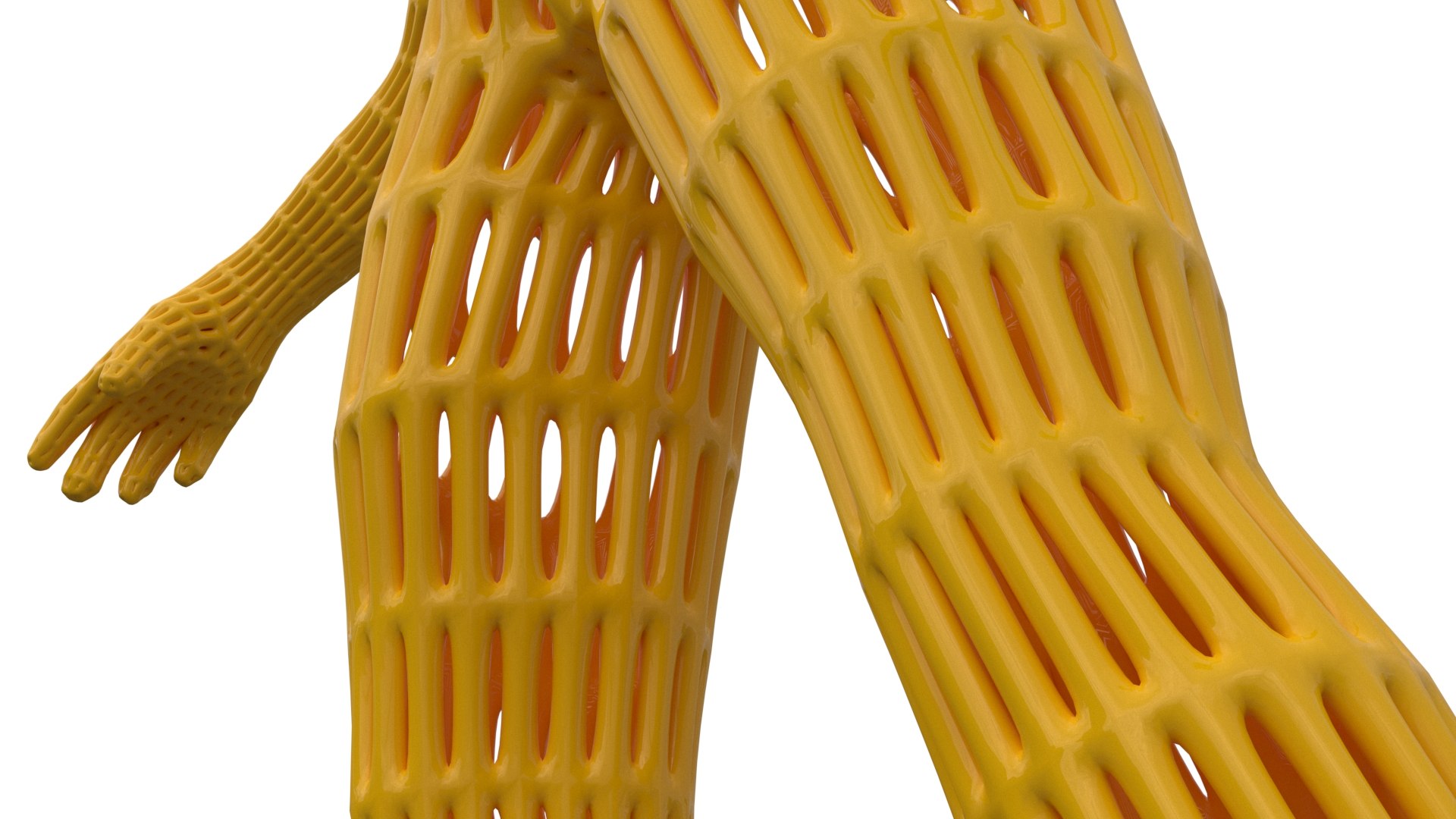 3D Human Lattice Structure Figure - TurboSquid 2407903