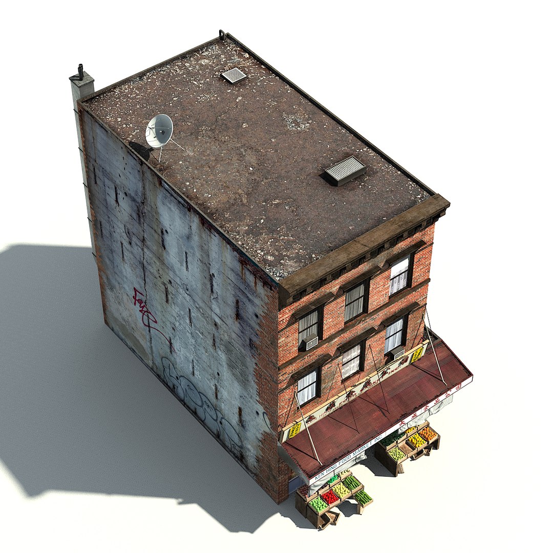 Chinatown Market Building 3d Model