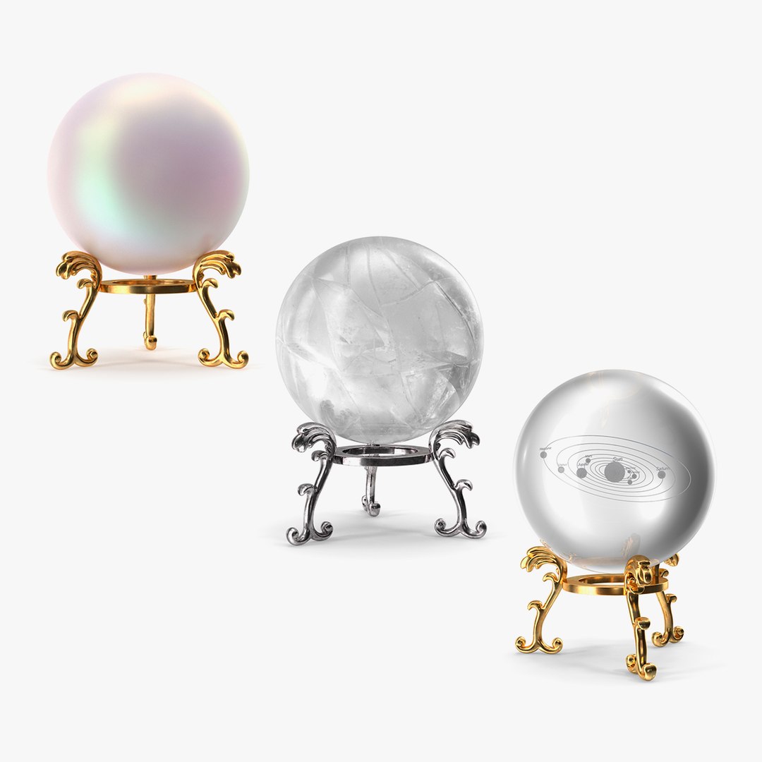 Crystal Spheres Collection model - TurboSquid 2035996