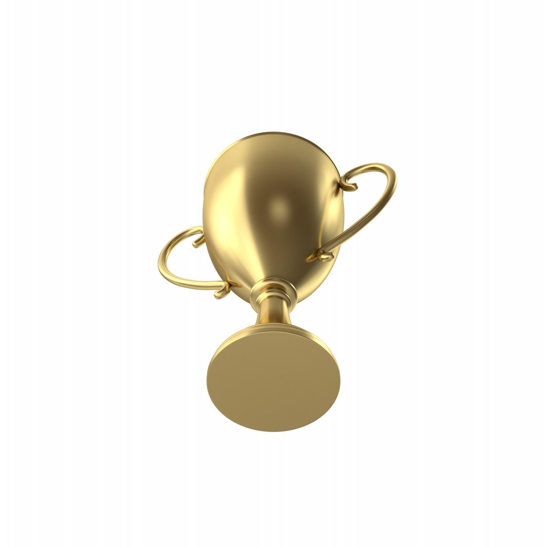 Trophy Gold Cup 3D Model - TurboSquid 2197196