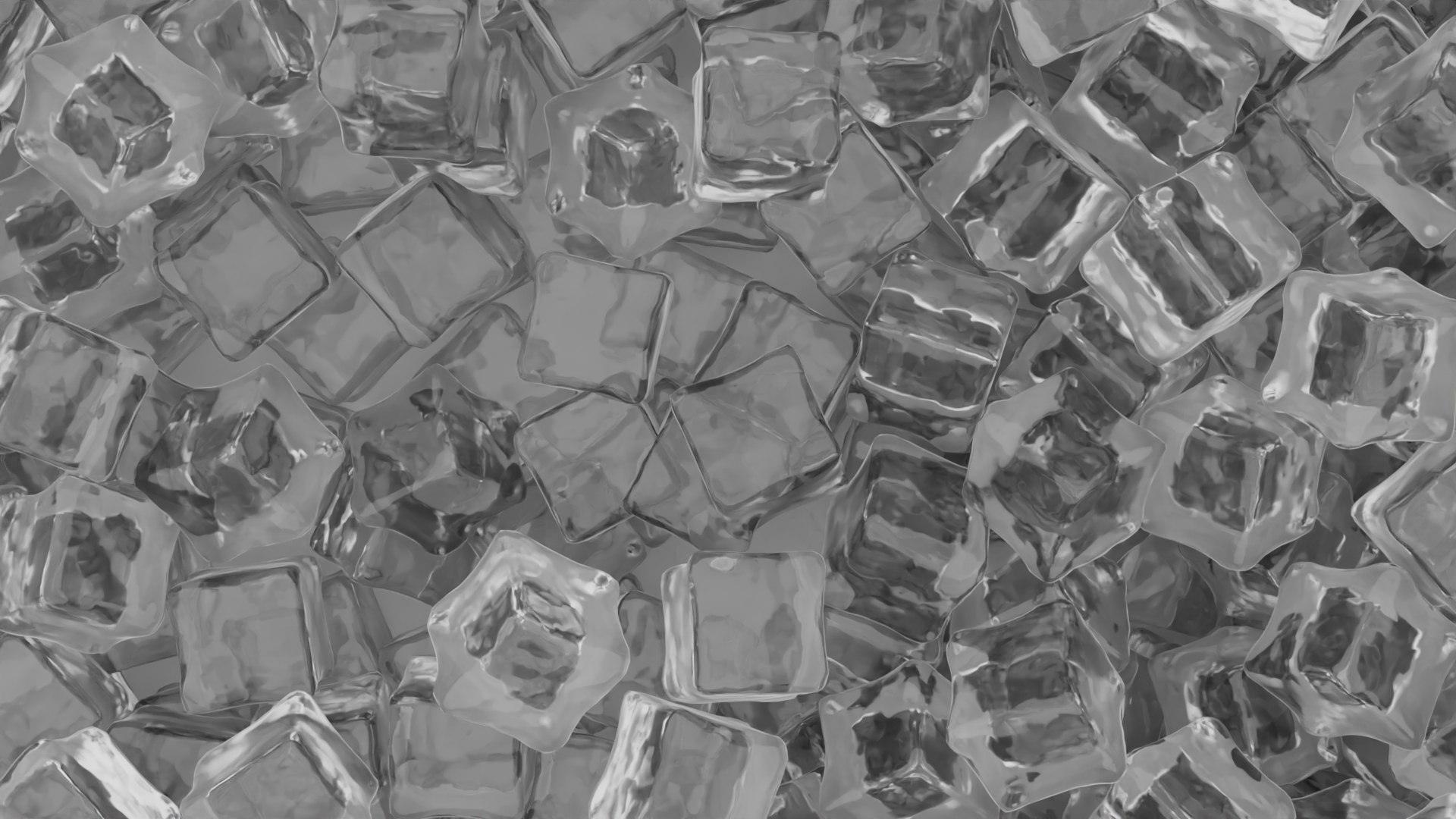 Ice Cubes model - TurboSquid 2166221