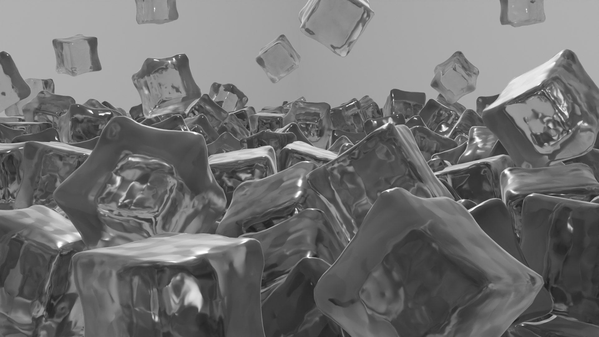 Ice Cubes model - TurboSquid 2166221