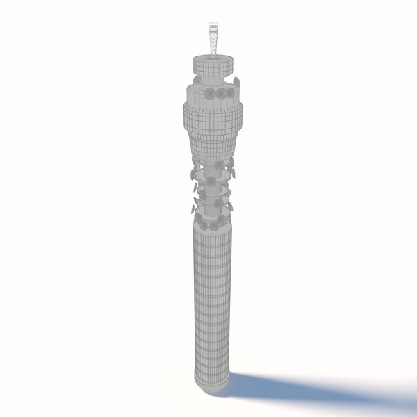 3D BT tower 3d model - TurboSquid 1721239