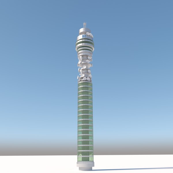3D BT tower 3d model - TurboSquid 1721239
